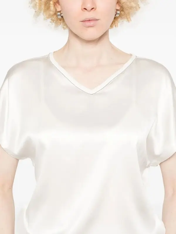 Brunello Cucinelli Silk Blouse - Multicolor
