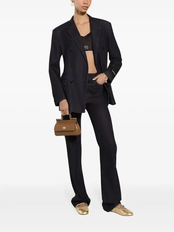 Dolce & Gabbana Double Breasted Denim Jacket