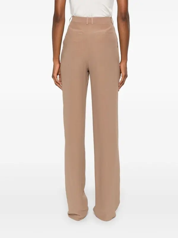 Saint Laurent Silk Wide-leg Pants