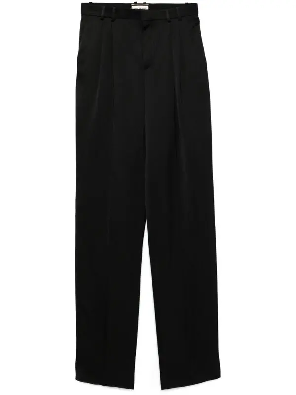 Saint Laurent Silk Pants - Multicolor
