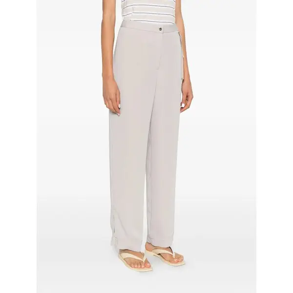 Herno Straight Trousers - Gray