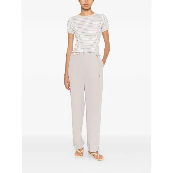Herno Straight Trousers - Gray