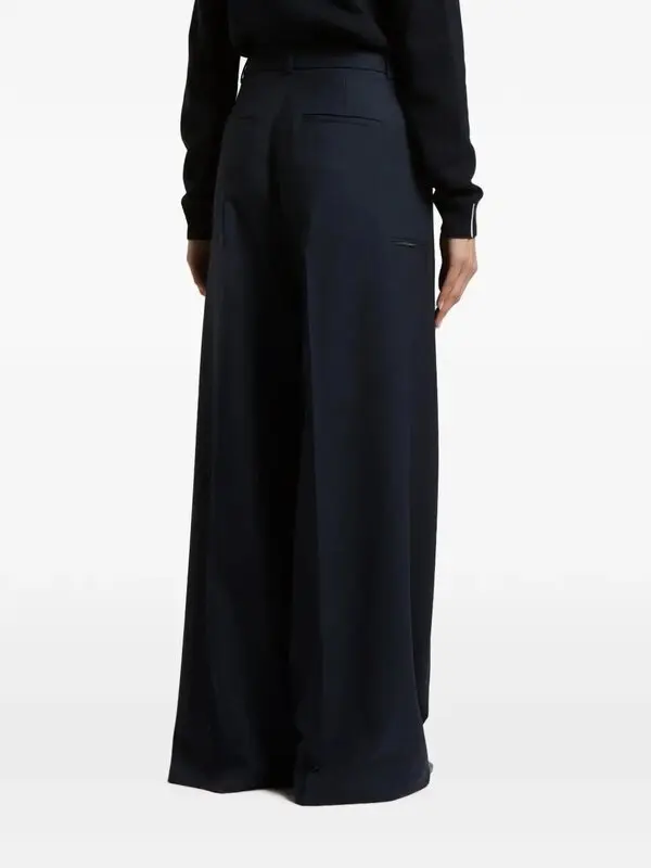 Peserico Striped Linen Wide Leg Pants