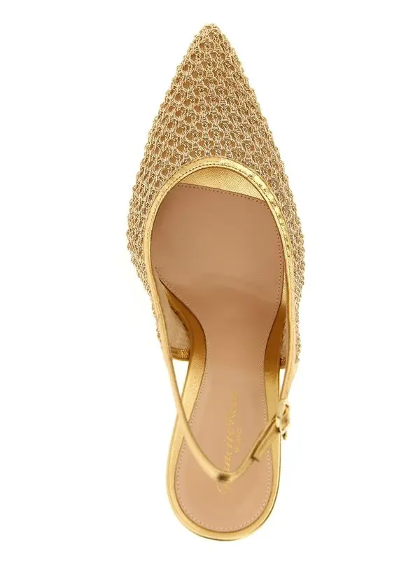 GIANVITO ROSSI Nikki Slingback Pumps