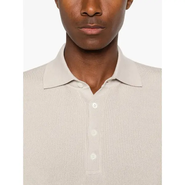 Brunello Cucinelli Neutrals Polo Shirts