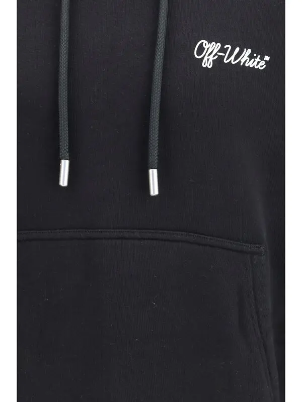 Off-White Script Skate Hoodie - Black