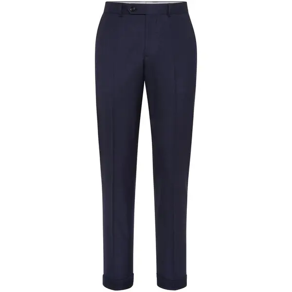 Brunello Cucinelli Tailored Trousers With Puppytooth Pattern
