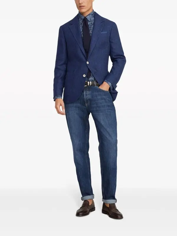 Brunello Cucinelli Lightweight Denim Pants - Multicolor
