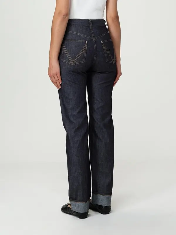 Bottega Veneta Dark Wash Straight Leg Jeans