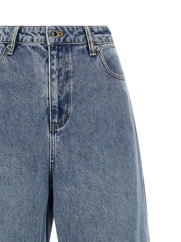 SELF-PORTRAIT Barrel Leg Jeans