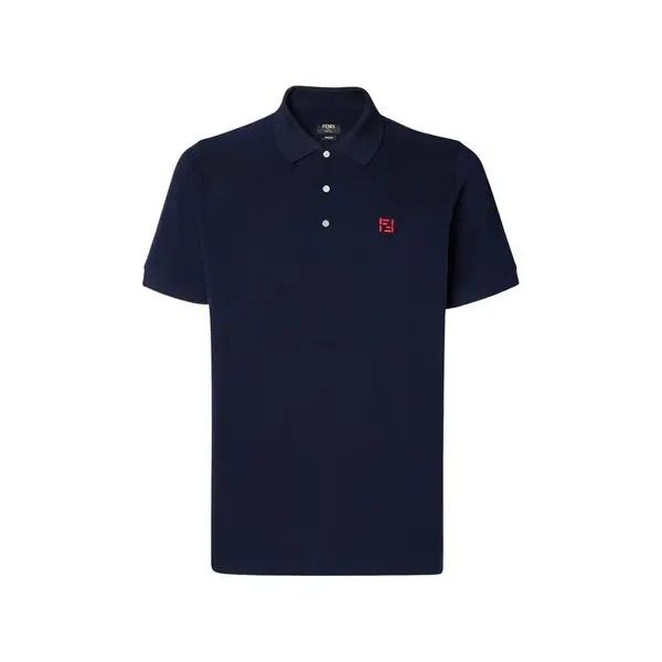 Fendi Polo Shirts - Blue
