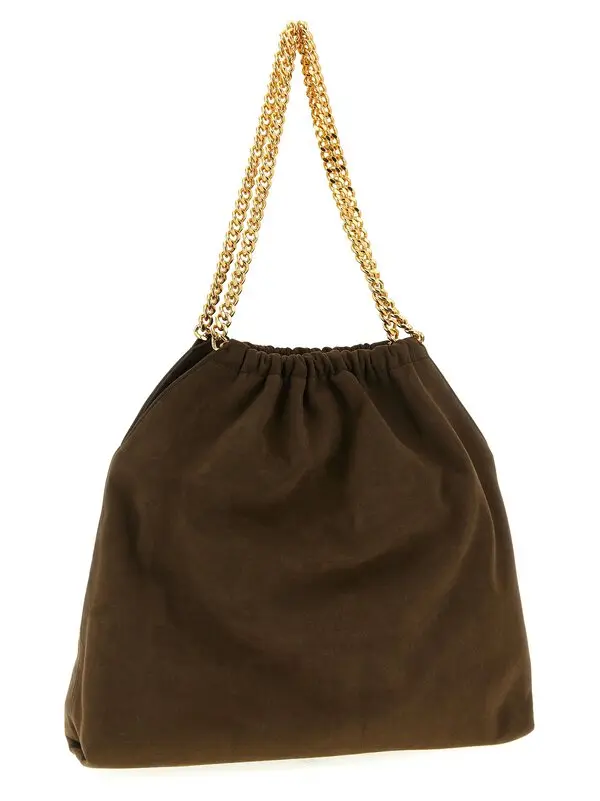 Stella McCartney Falabella Drawstring Shoulder Bag - Brown