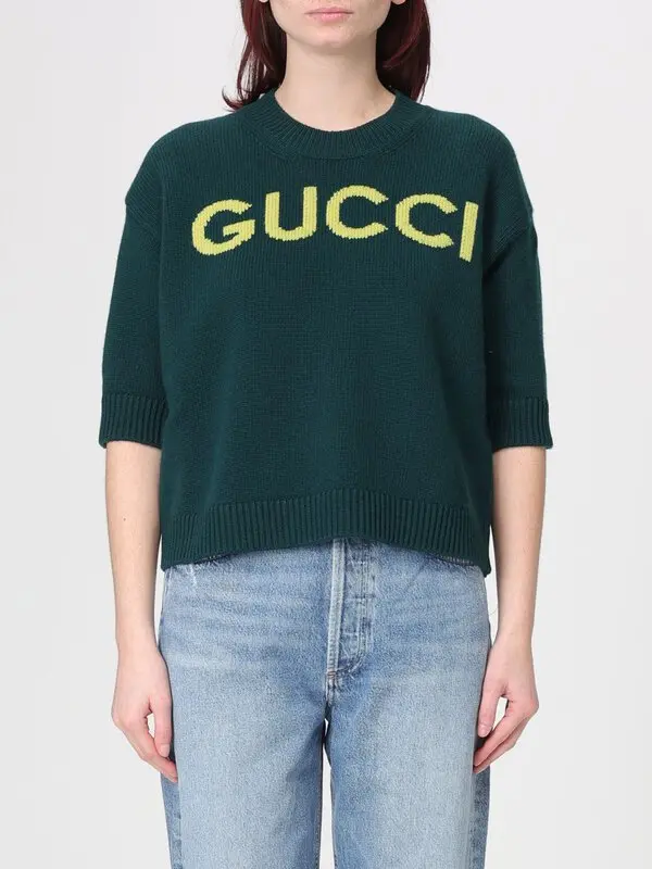 Gucci Wool Blend Sweater - Green