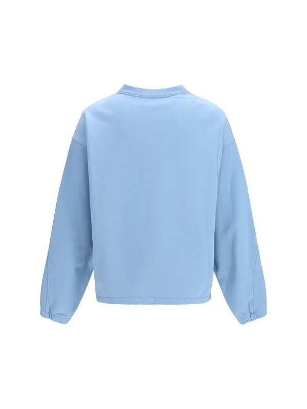 Dolce & Gabbana Cotton Crewneck Sweatshirt With Logo