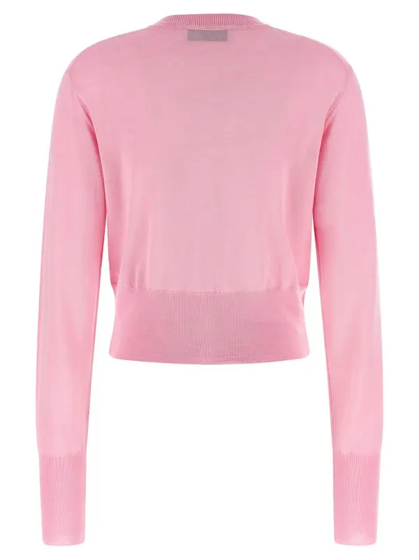 VIVIENNE WESTWOOD Bea Cropped Cardigan - Pink