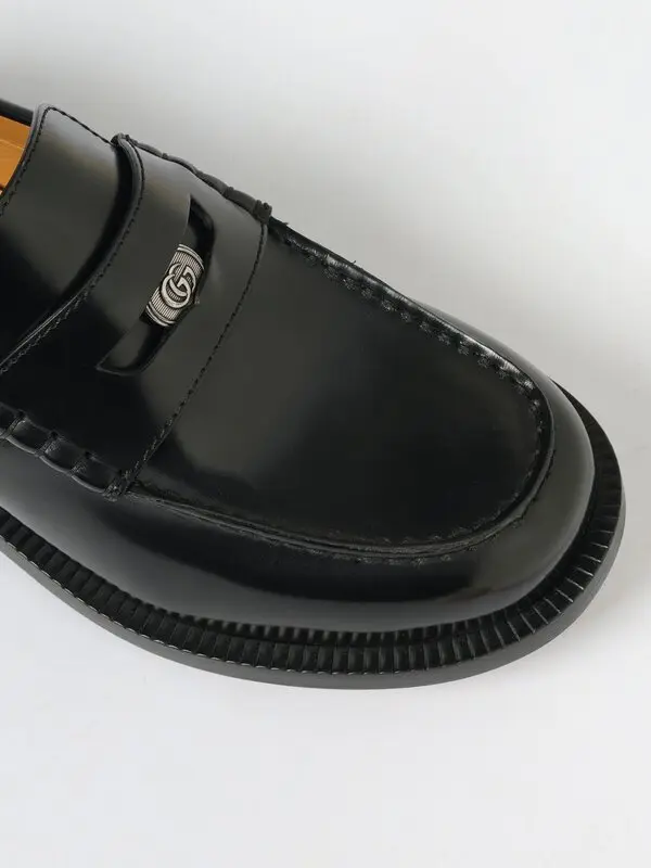 Gucci Calfskin Loafers - Black