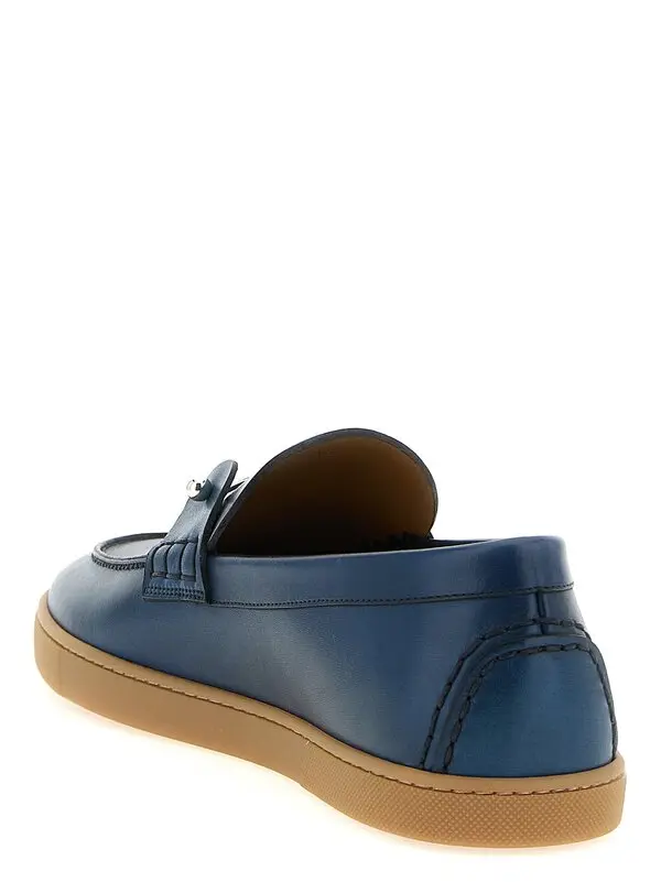 CHRISTIAN LOUBOUTIN Chambeliboat Loafers - Blue