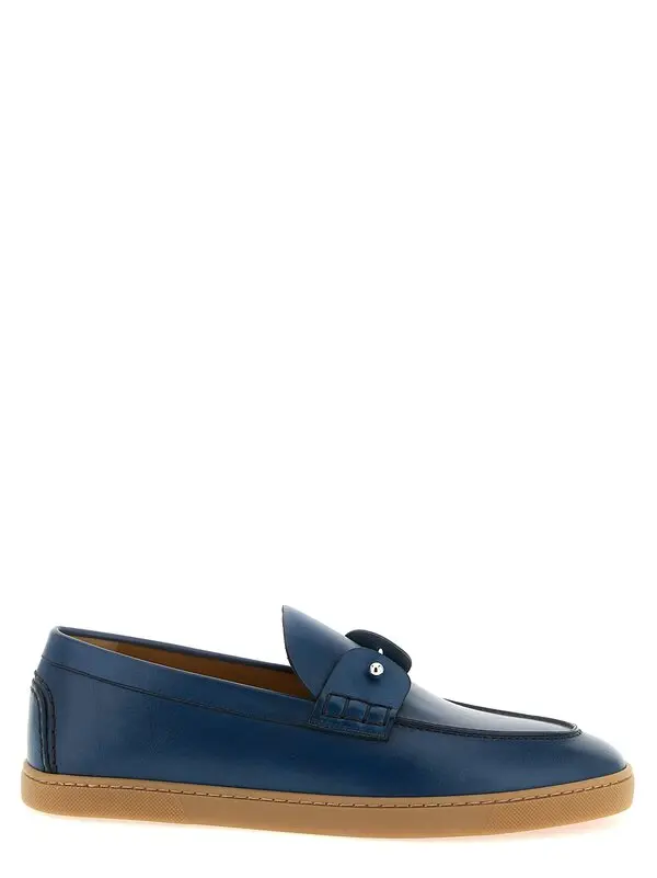 CHRISTIAN LOUBOUTIN Chambeliboat Loafers - Blue