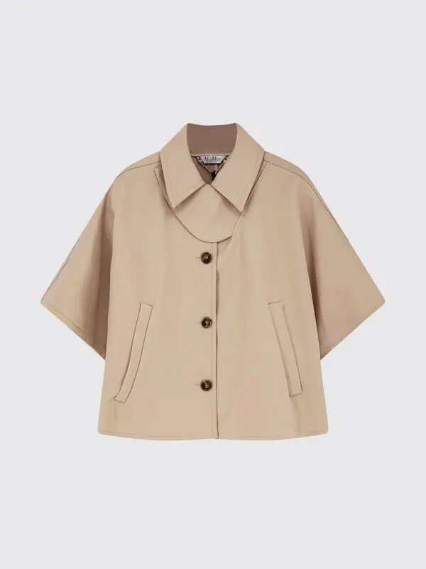 Max Mara Short Sleeve Collared Jacket - White