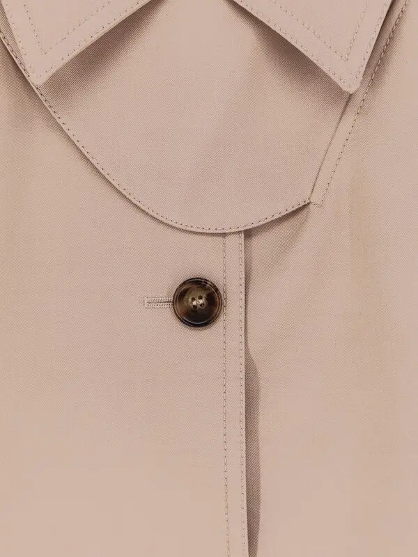 Max Mara Short Sleeve Collared Jacket - White