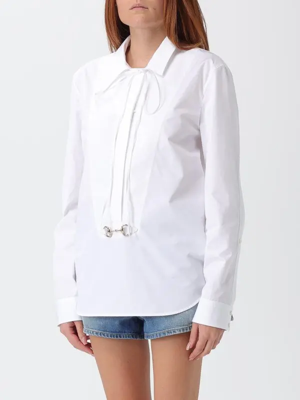 Gucci Button-up Shirt With Tie Detail