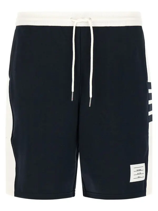 Thom Browne 4-bar Bermuda Shorts - Blue