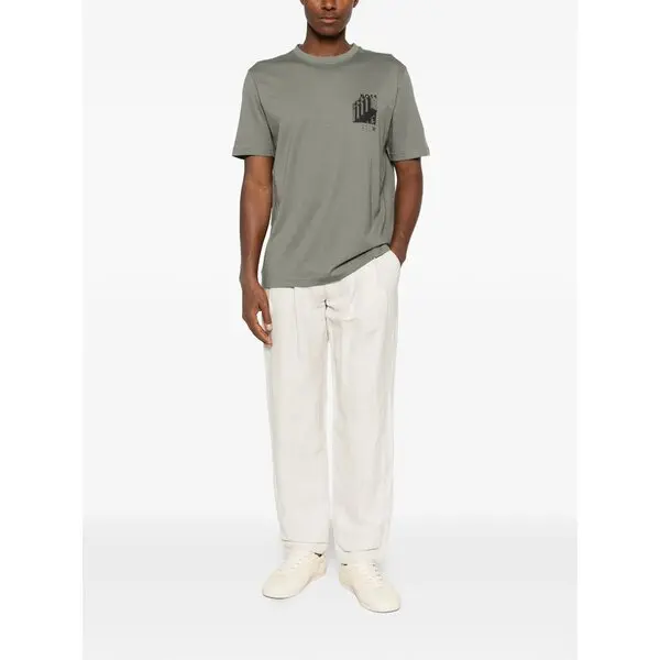 BOSS Grey T-shirts & Vests T-shirts