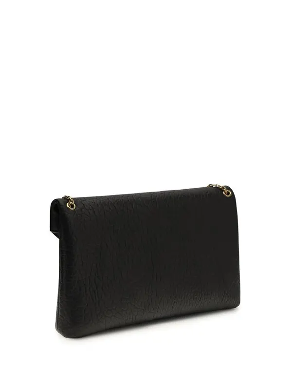 Saint Laurent Cassandre Clutch Bag - Black