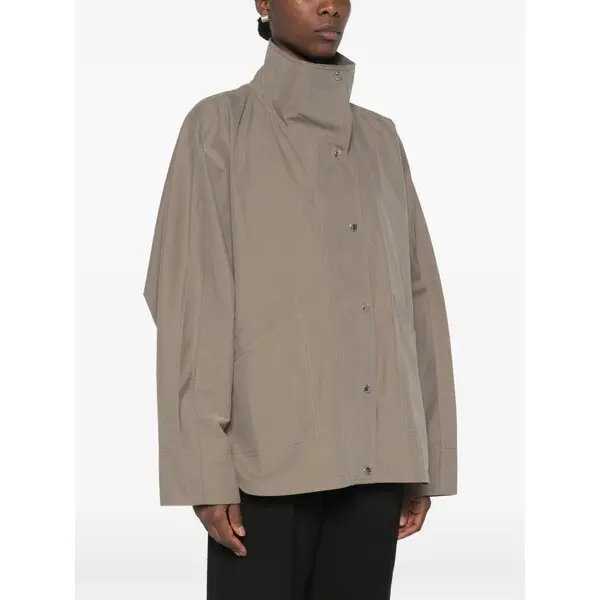 TOTEME Oversized Corduroy Collar Jacket - Green