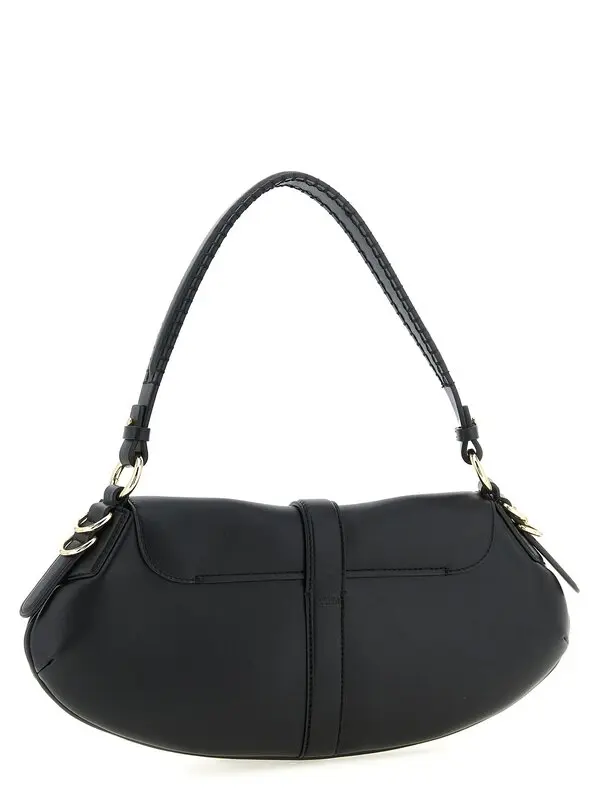 GANNI B-kat Leather-effect Shoulder Bag - Black