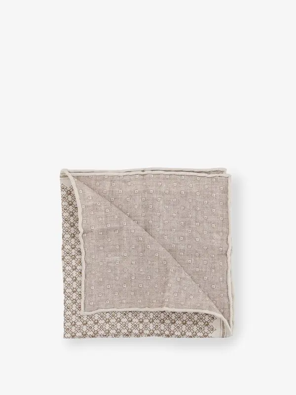 Brunello Cucinelli Silk Pocket - Brown