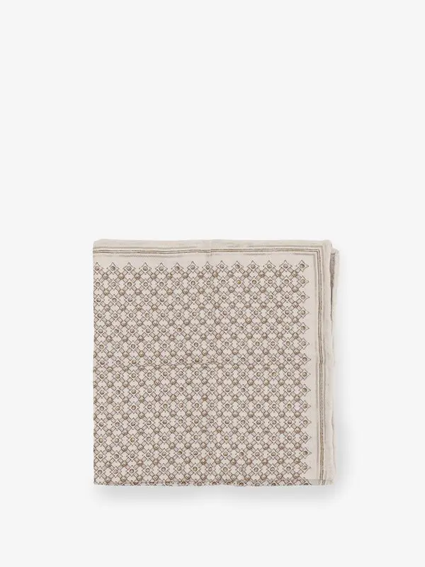 Brunello Cucinelli Silk Pocket - Brown