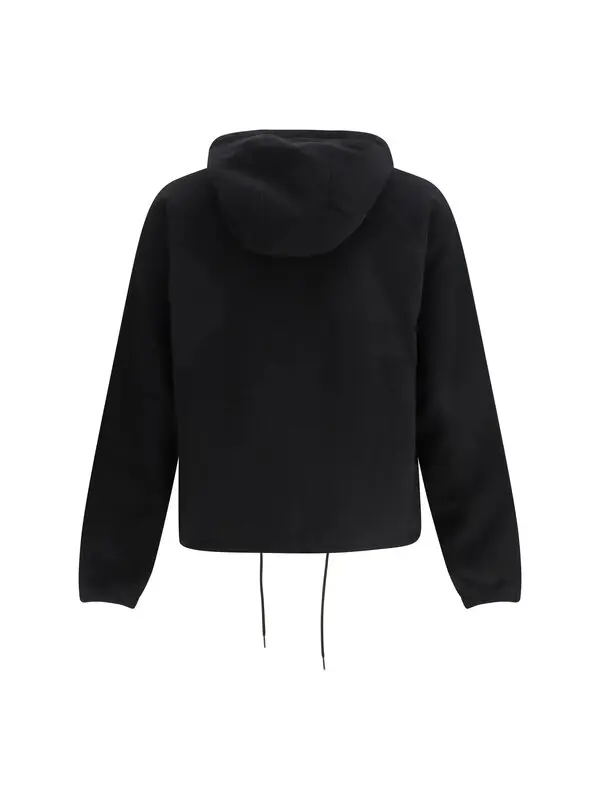 Prada Technical Hooded Blouson Jacket