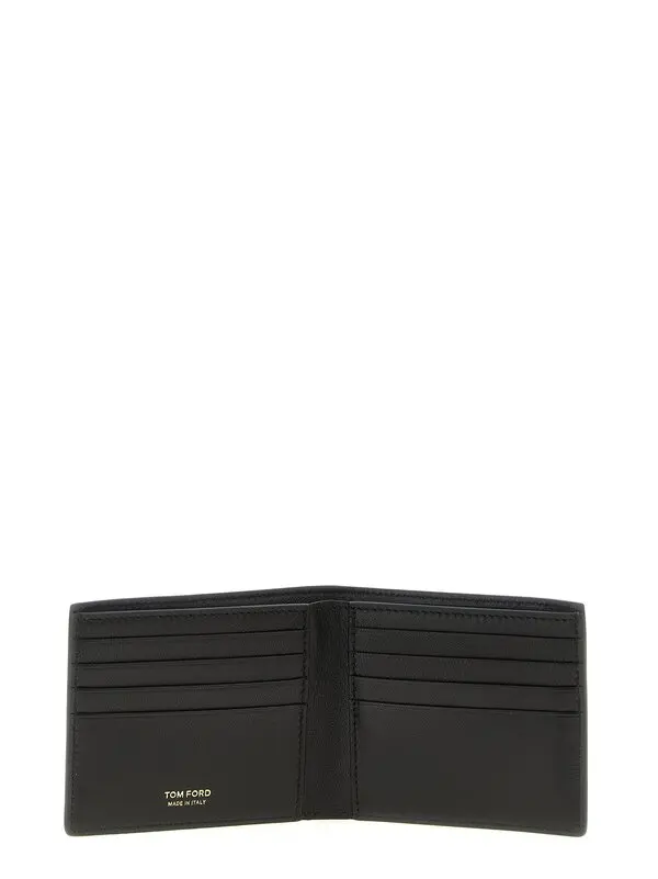 TOM FORD Crocodile Wallet - Black