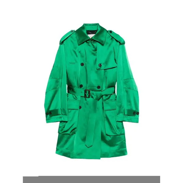 Dries Van Noten Double-breasted Belted Trench Coat