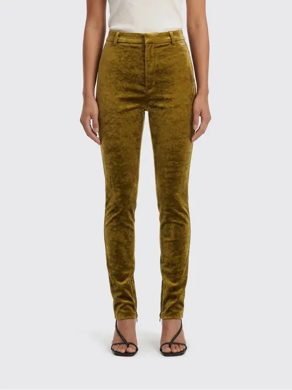 Gucci Viscose Mix Pants - Brown