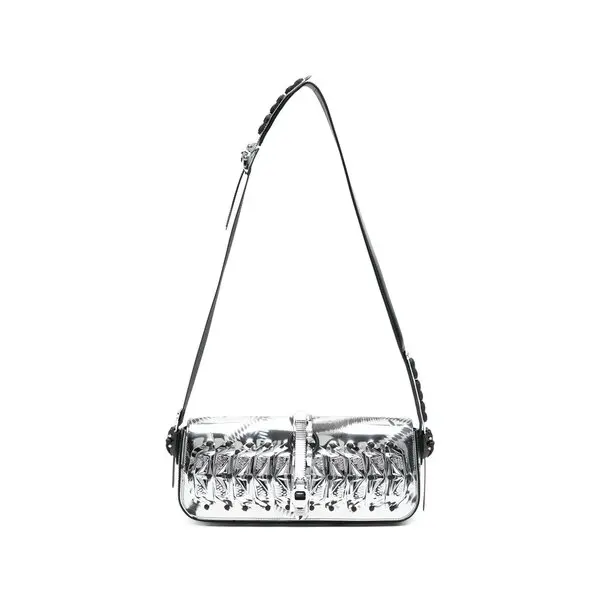 INNERRAUM Tone Embossed Shoulder Bag - Silver