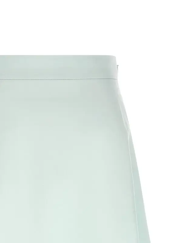 JIL SANDER Asymmetrical Hem Midi Skirt