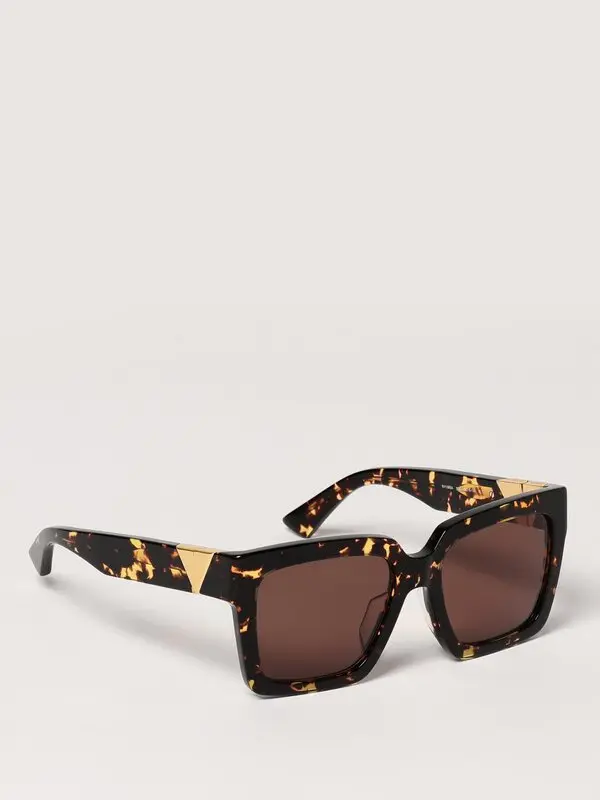 Bottega Veneta Acetate Sunglasses - Brown