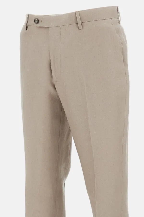 Tagliatore Montecarlo Linen Suit - Multicolor