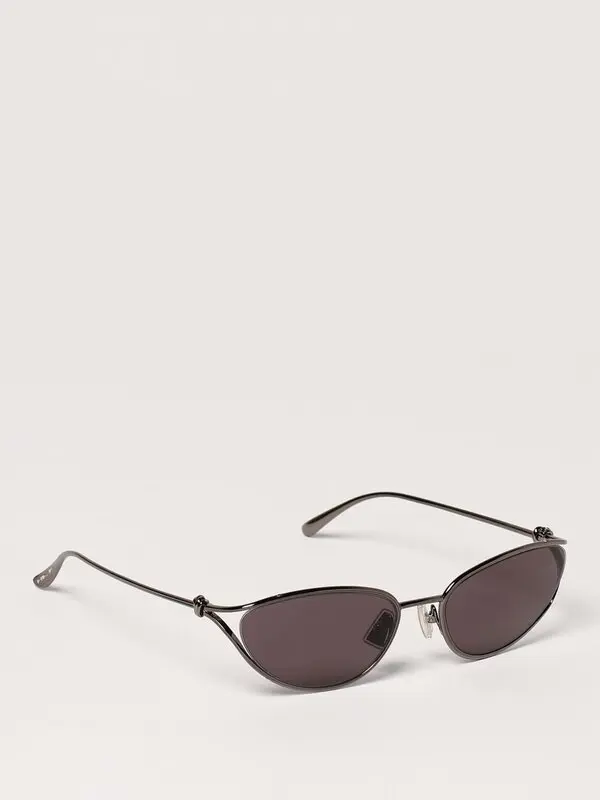 Bottega Veneta Metal Cat Eye Sunglasses - Silver