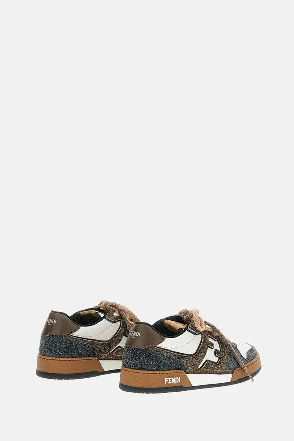 Fendi Match Mix Crosta Sneakers - Multicolor