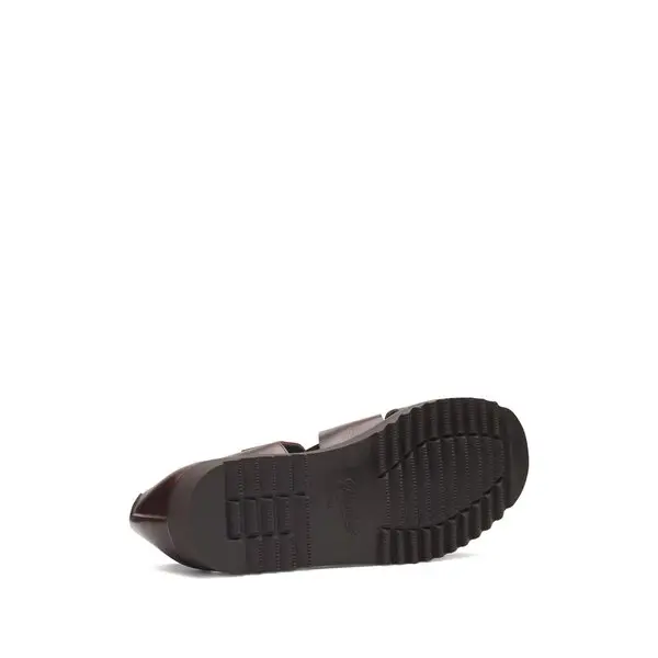Paraboot Dark Leather Fisherman Sandals