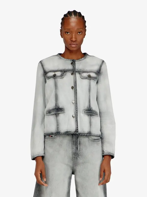 DIESEL® De-grafy-fsi Cotton And Lyocell Jacket