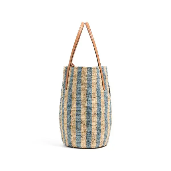 Valentino Garavani Hand-woven Raffia Shopping Bag