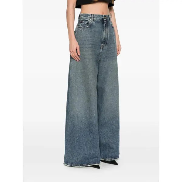 Balenciaga Wide-leg Denim Jeans