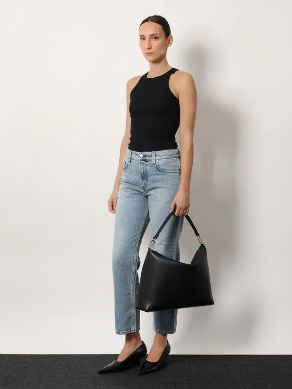 TOTEME Low Straight Organic Cotton Jeans - Multicolor