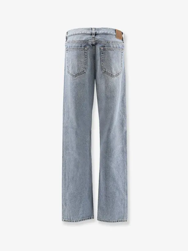TOTEME Low Straight Organic Cotton Jeans - Multicolor