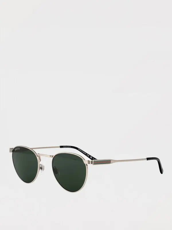 Gucci Tone Metal Sunglasses - Silver