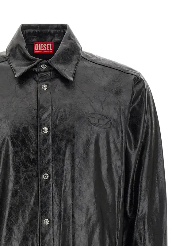 DIESEL® S-simply-qmbu' Shirt - Black
